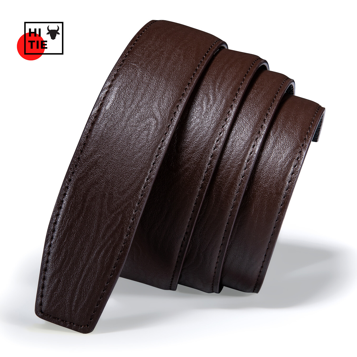 UK Genuine Leather Mens Ratchet Automatic Belts 35mm Replacement Belt ...