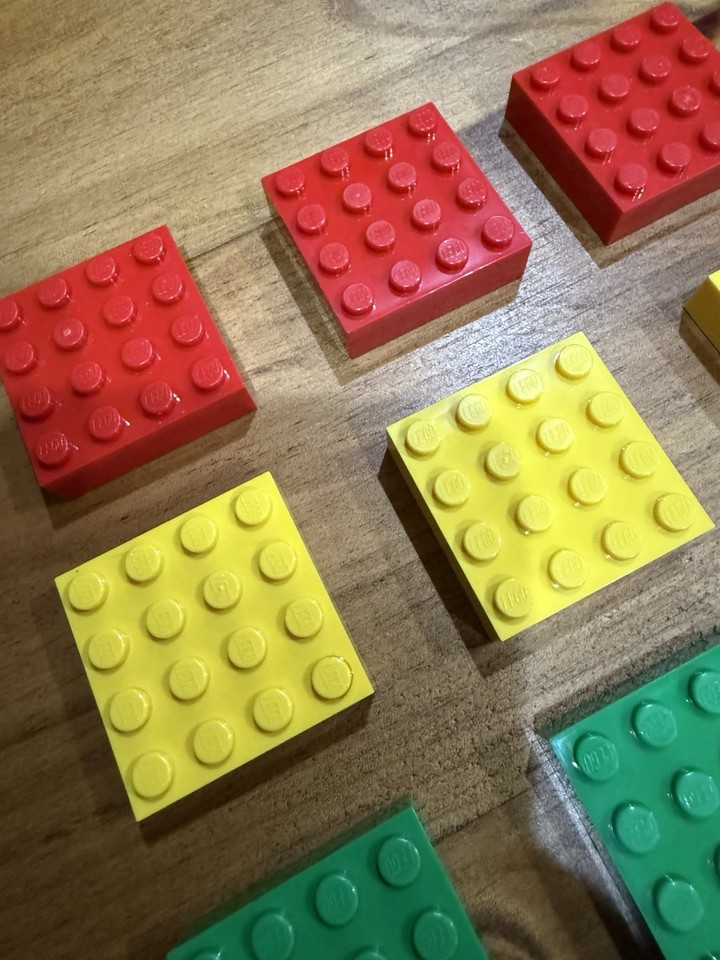 Fun Lot of 16 Retired Rare HTF LEGO 4x4 Classic Brick Magnets Clean EUC ...