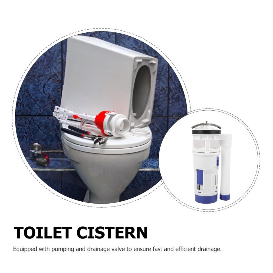 Toilet Drain Valve Replacement White Pp For Toilet Flush Valve Repair ...