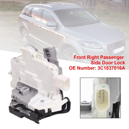 Front Right Door Lock 3C1837016A For Audi Q7 Seat Ibiza Skoda Superb VW ...