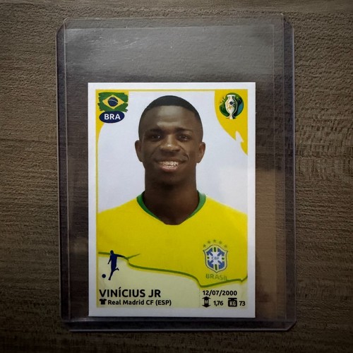 Vinicius Jr Brazil Panini Copa America 2019 Rookie Sticker Vini Junior ...