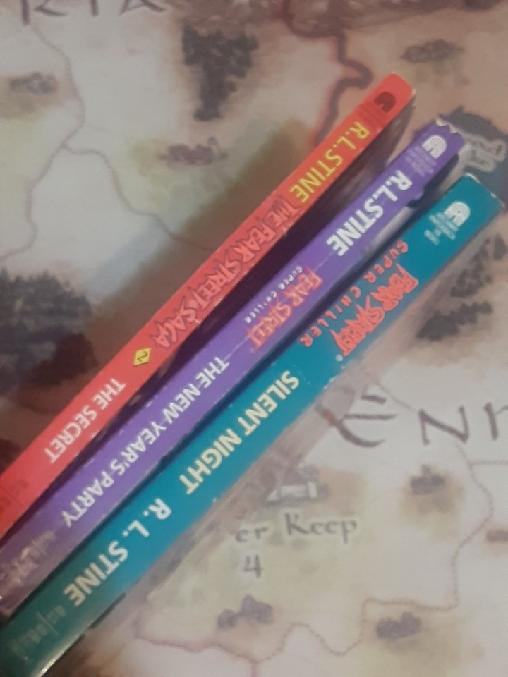 R.L. Stine's Fear Street series: The New Year's Party, Silent Night ...
