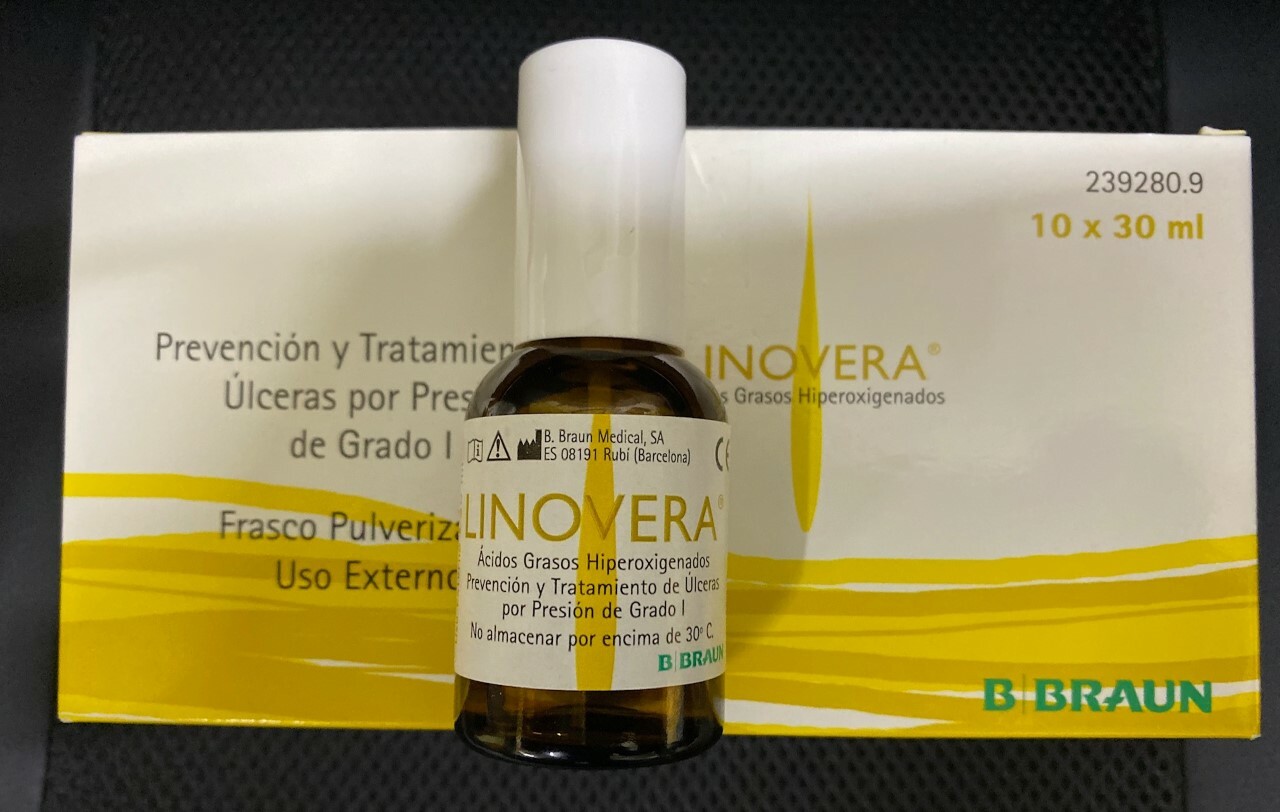 LINOVERA TOPICAL SOLUTION 30ml Prevention and treatment of pressure ...