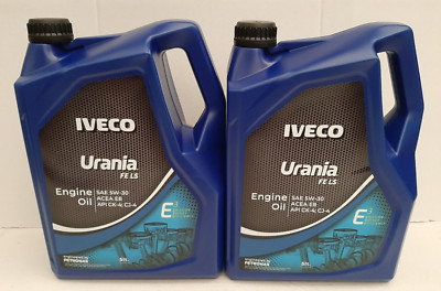 11,59€/l Iveco Urania FE LS 5W-30 10 Ltr Motoröl für Iveco 18-1804 TLS ...