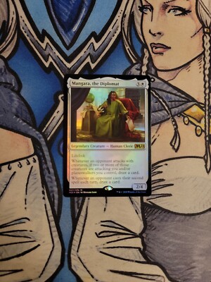 1x Mangara, the Diplomat FOIL - NM/M Core Set 2021 M21 MTG Magic the ...