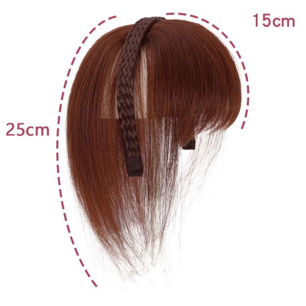 Synthetic Bangs Hair Hoop Invisible Wig Bangs Headband Bangs Headband ...