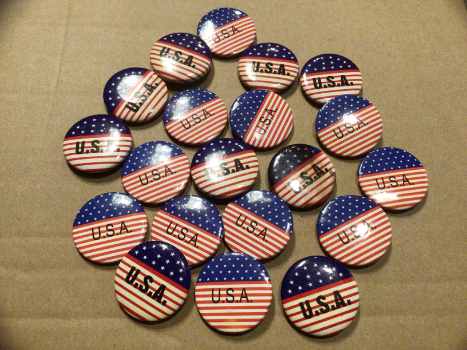 America Pins Lot of 20 USA Patriotic Flag Pins New | eBay