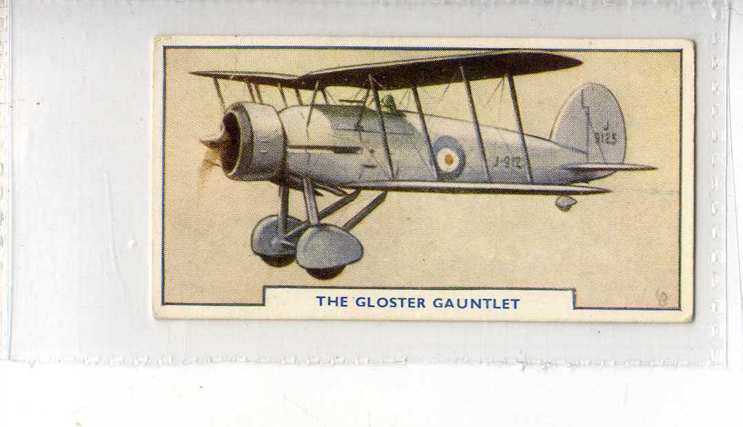 (Jd9911) PHILLIPS,AIRCRAFT SERIES 1,THE GLOSTER GAUNTLET,1938,#28 | eBay UK