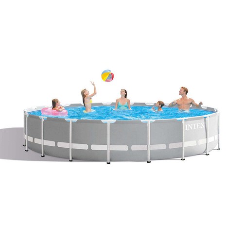 Intex 26755EH 20ft x 52inch Above Ground Swimming Pool Set with Filter ...
