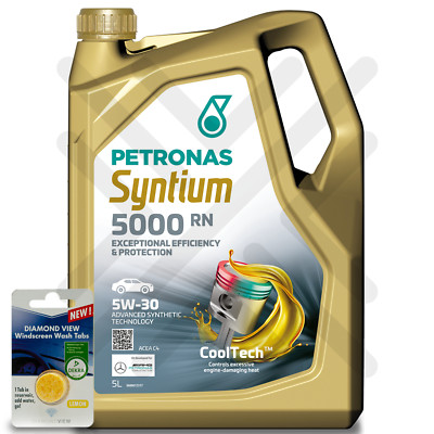 Renault Engine Oil PETRONAS Syntium 5000 RN 5W-30 5 Litre 5L + 5L ...