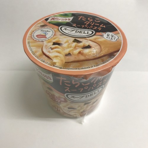 Cod roe cream soup pasta made in Japan 3 caps | eBay