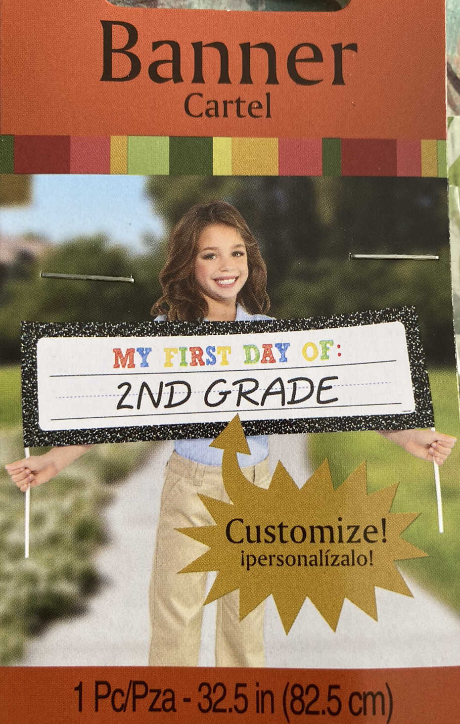 Customize able Banner . “ My First Day At”. Free Gift With Purchase ...