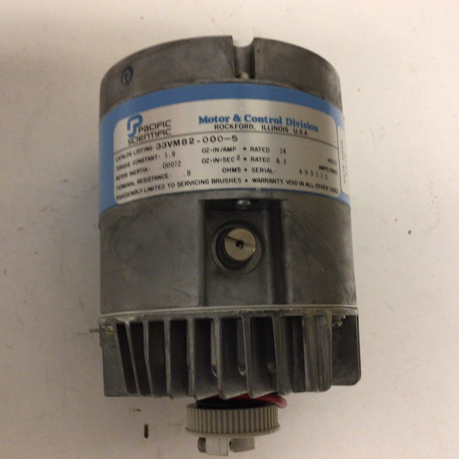 pacific scientific motor 33VM82-000-5 | eBay