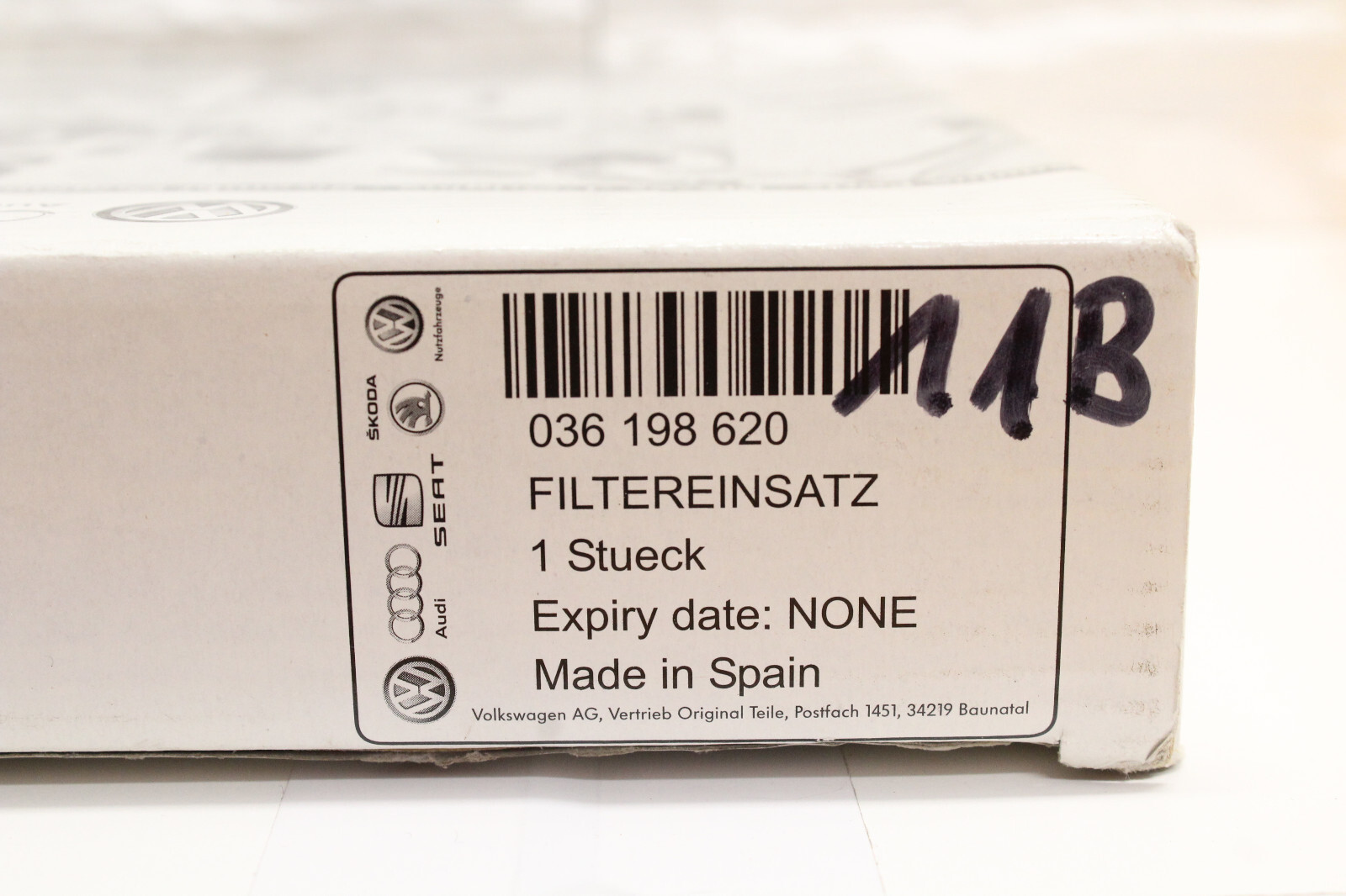 LUFTFILTER Original + VW Golf 4 IV 1,6 105PS Golf 5 V 1,4 16V 75PS ...