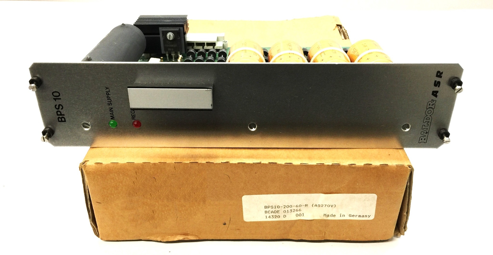 Baldor ASR Servo Amplifier BPS10-200-60-R NOS | eBay