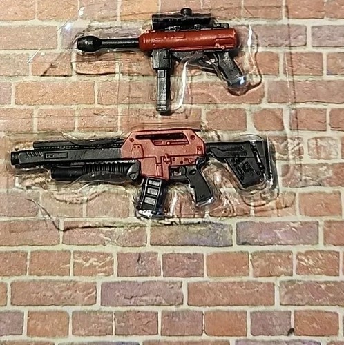 GI Joe Classified Series 2 Matching Red Guns For 6" Action Figures | eBay