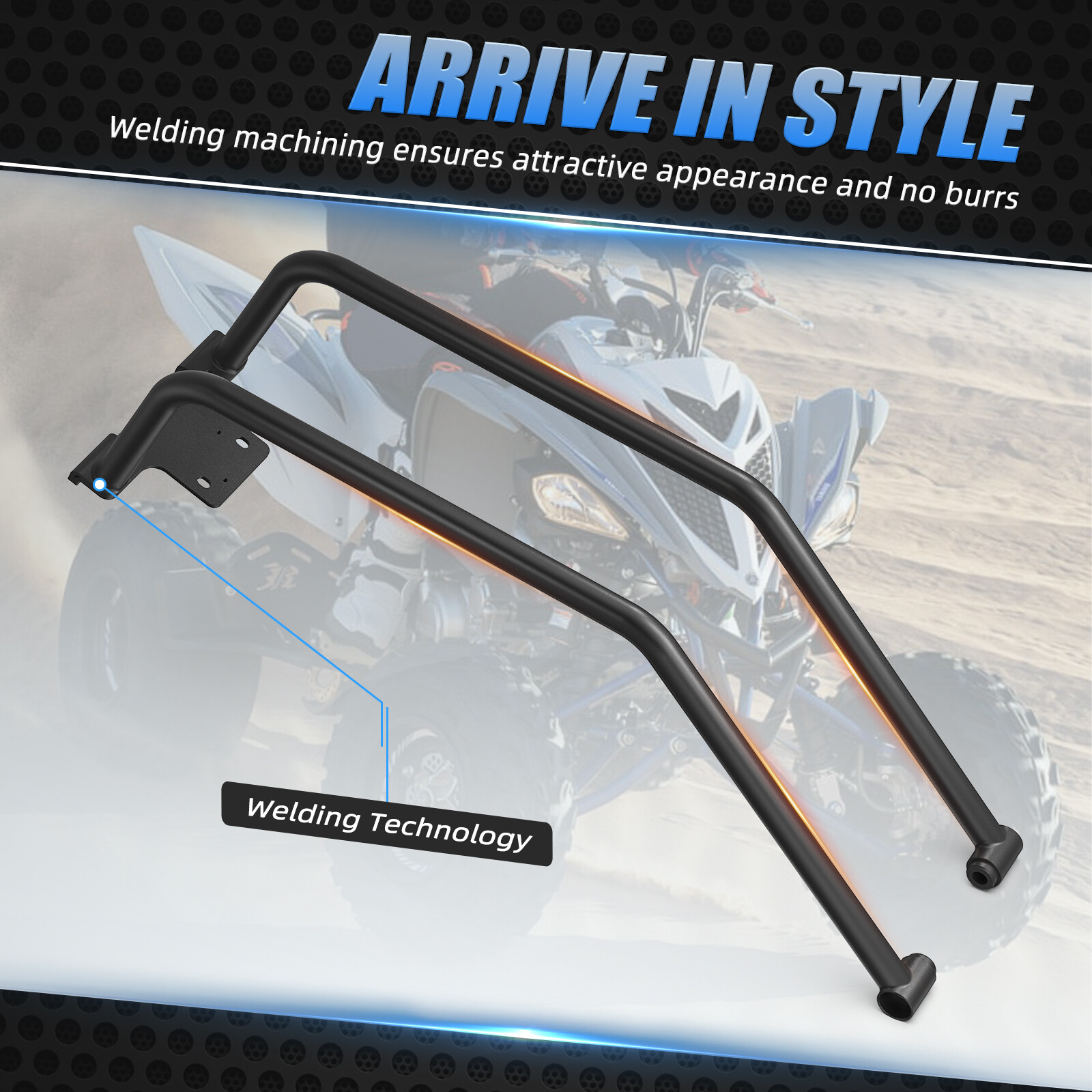 2009-2024 Yamaha Raptor 700R For Front Bumper Road-Book / Spotlight ...