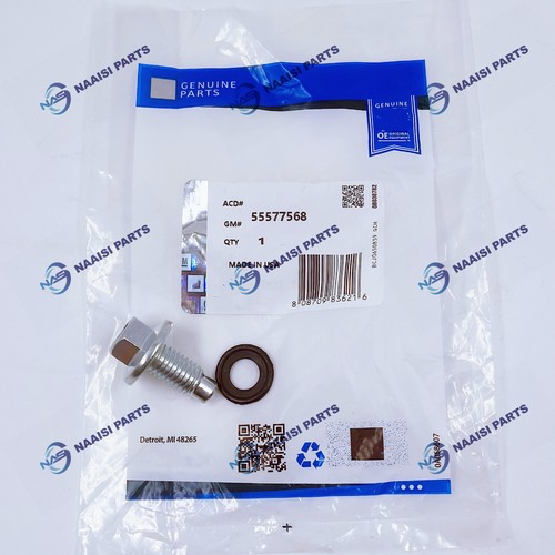 OEM 13-24For Buick Cadillac Chevrolet Engine Oil Drain Plug Bolt Screw ...