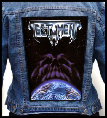 TESTAMENT - The New Order --- Backpatch Back Patch / Forbidden ...
