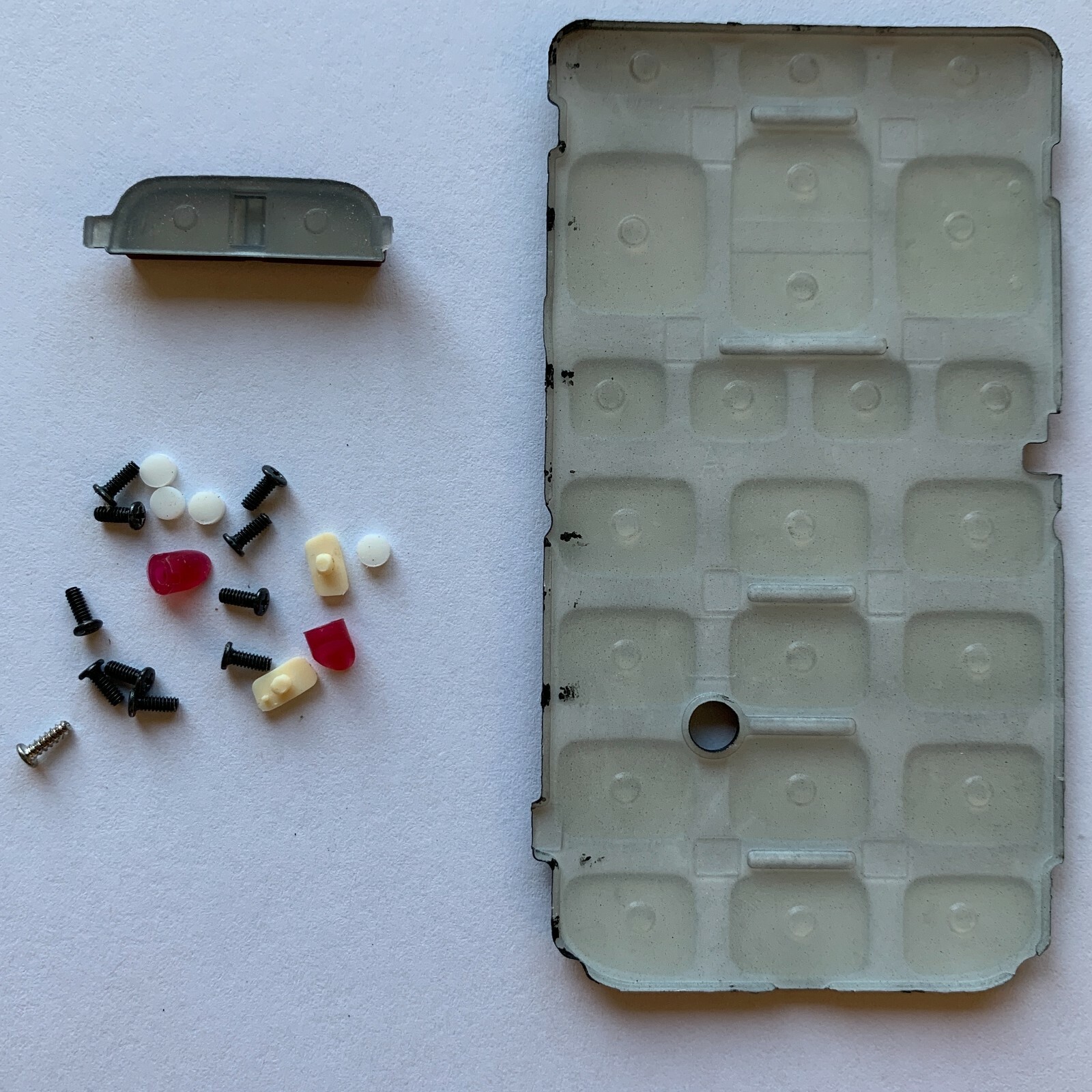 PARTS from Doro PhoneEasy 618 Flip Phone (screws, screw covers ...