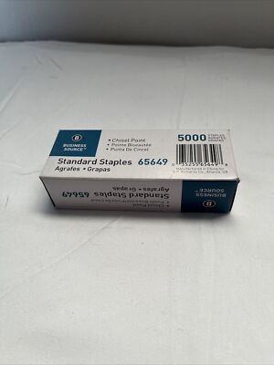 65649 Standard Staples, Chisel Point, 210 Strip, 5000/BX, SR | eBay