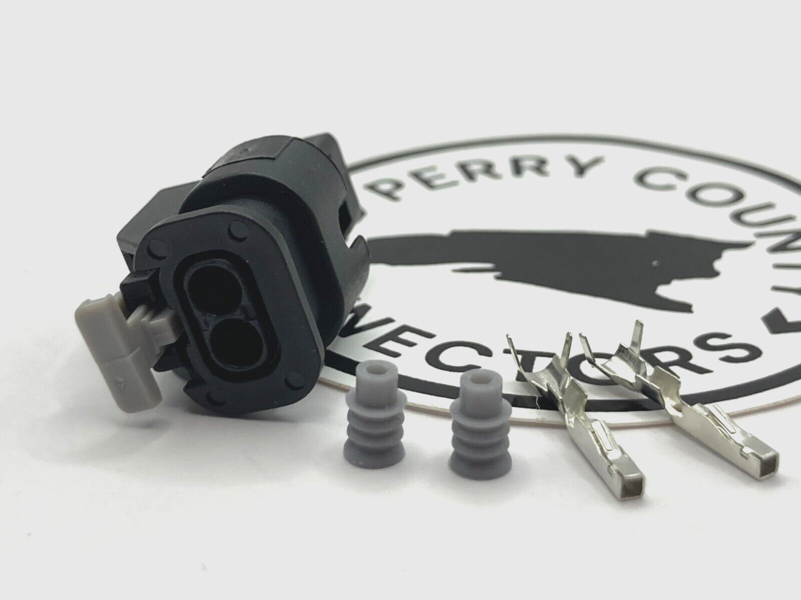 New Audi VW 2 Pin Connector Plug 4F0 973 702 A 4F0973702 Horn Injector ...