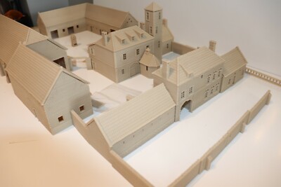 Hougoumont Farm Buildings & Walls 20mm Wargaming 1815 Napoleonic ...