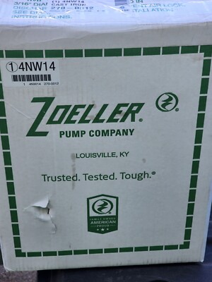 Submersible & Sump - Zoeller Sewage Pump