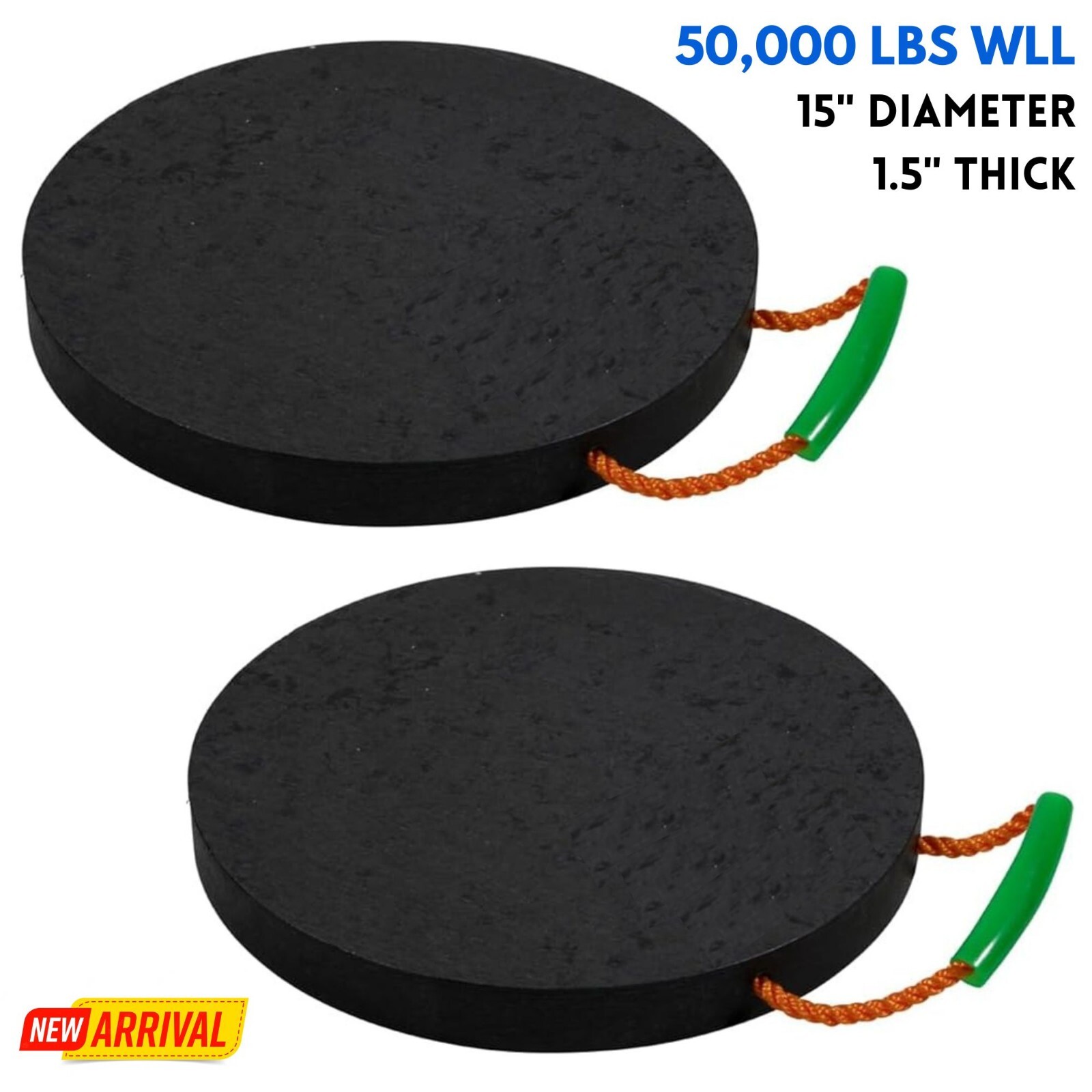 Heavy Duty RV Jack Pads Motorhome Crane Trailer Leveling Parking ...