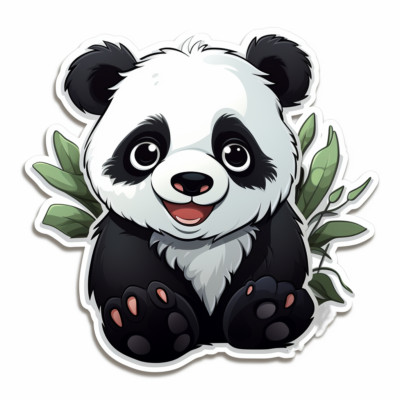 Autoaufkleber Sticker Panda Aufkleber 9X9 cm | eBay.de