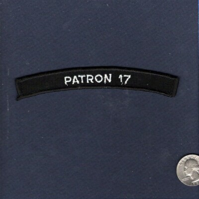 VP-17 WHITE LIGHTNING Enlisted Uniform Patrol Squadron Rocker Patch | eBay