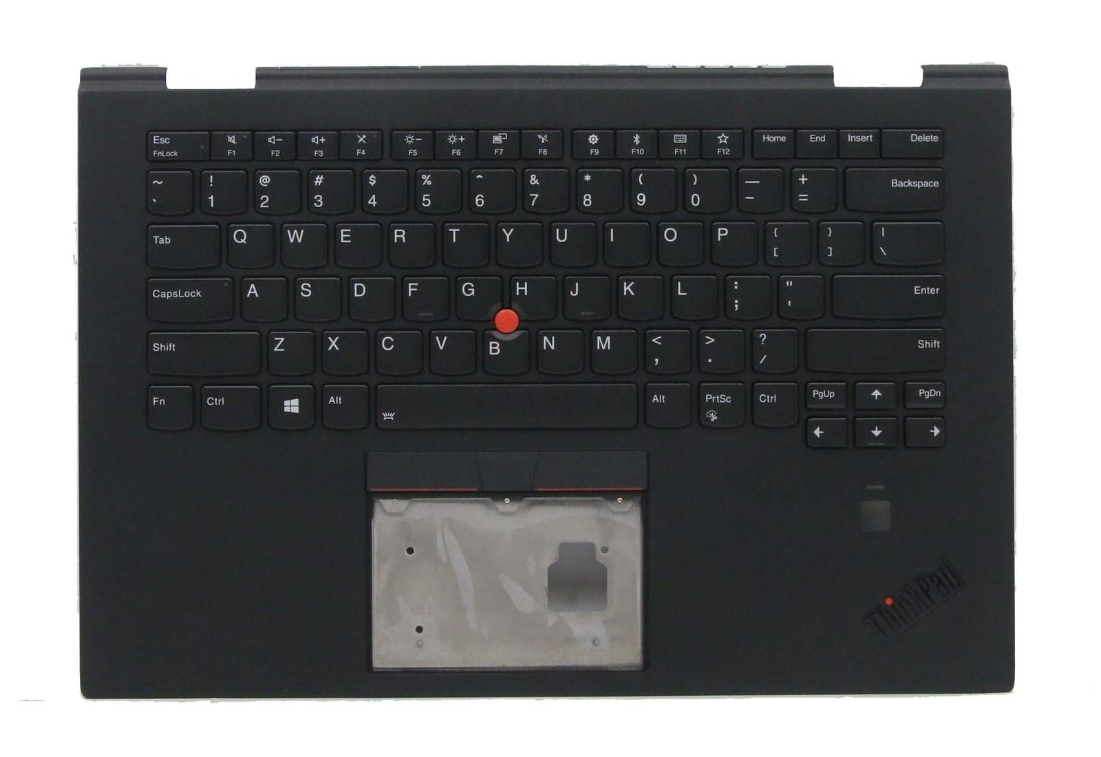 NEW For Lenovo ThinkPad X1 Yoga 3rd Gen US Palmrest Keyboard Bezel ...