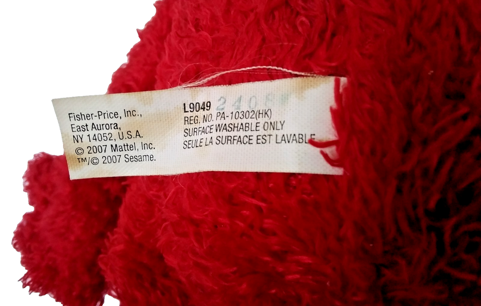Sesame Street ELMO LIVE STORY TELLER L9049 Interactive Plush Toy 2007 ...