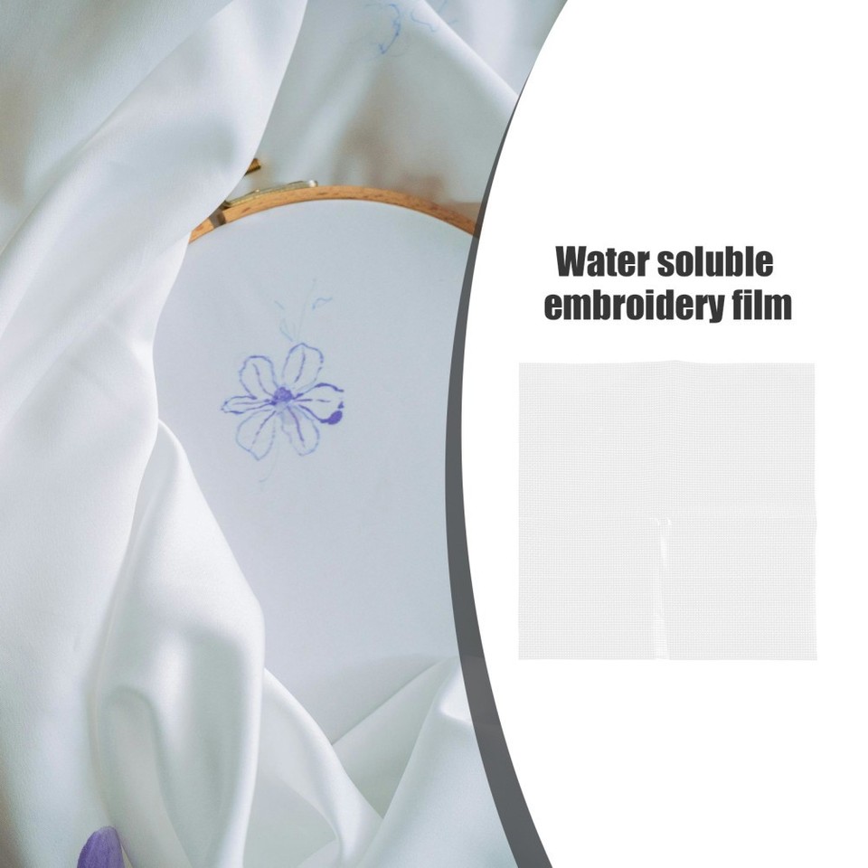 Water Soluble Sticker Paper Embroidery Film Stabilizer Water-soluble ...