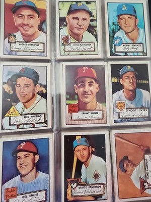 1952 TOPPS BASEBALL REPRINT COMPLETE SET, EXCELLENT CONDITION | eBay