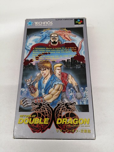 Technos Return Of Double Dragon Super Famicom Software Japan 3n | eBay