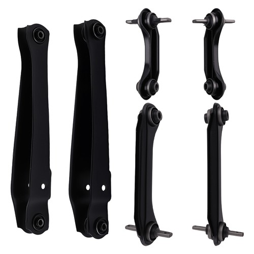 6PCS Rear Control Arm Upper Lower & Assist Link Kit for Mitsubishi ...