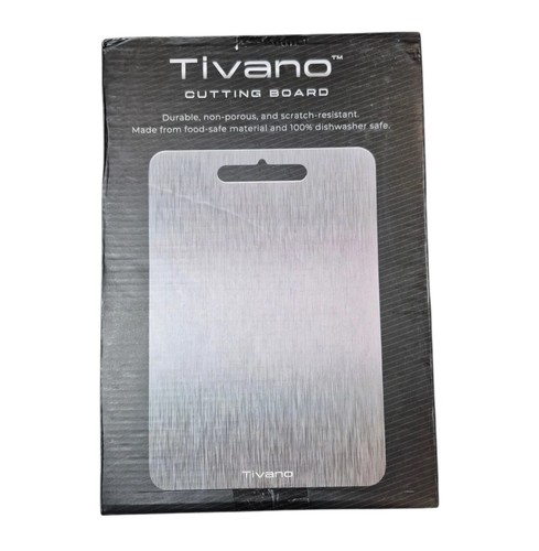 Tivano Cutting Board Metal 11.4” x 8” Durable Scratch Resistant ...
