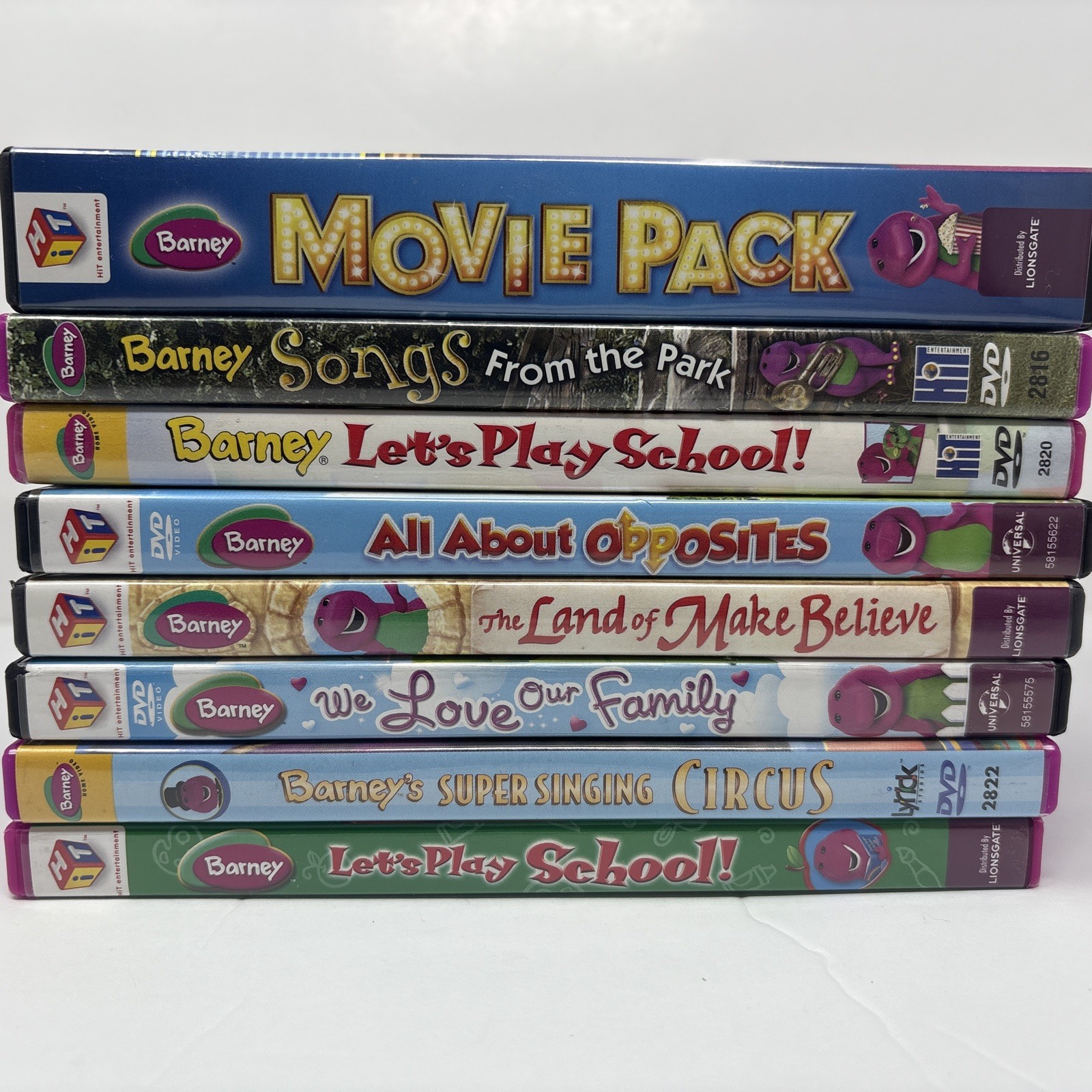 Vintage Barney & Friends DVD Lot of 10 Children's Kids Educational | eBay
