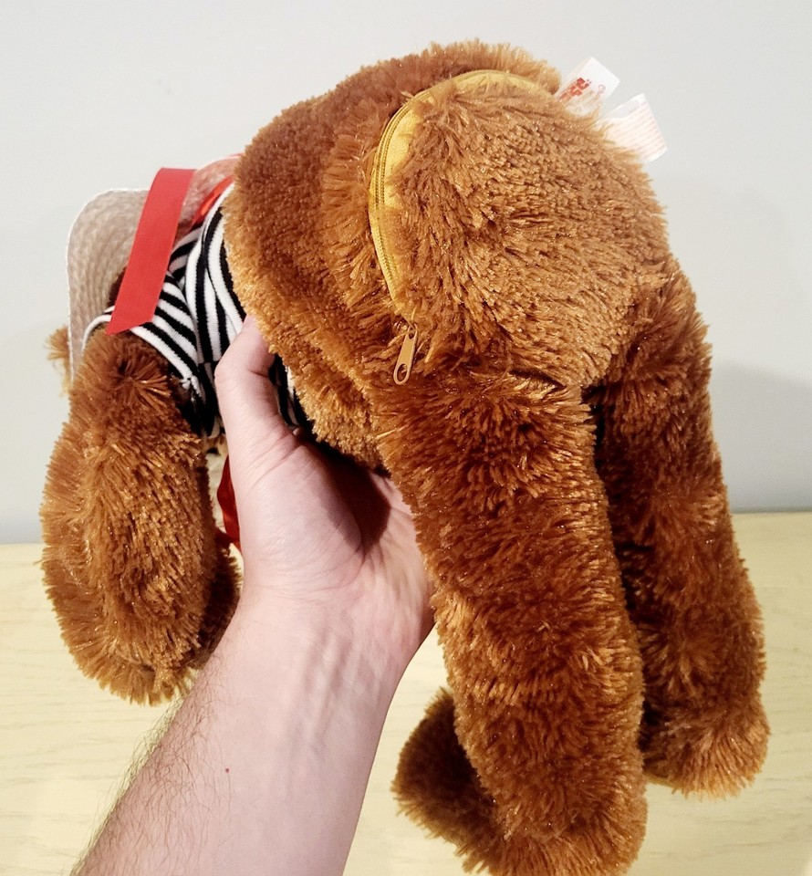 RARE Chantilly Lane Musical Bears Dino Gondolier With Tags READ ...