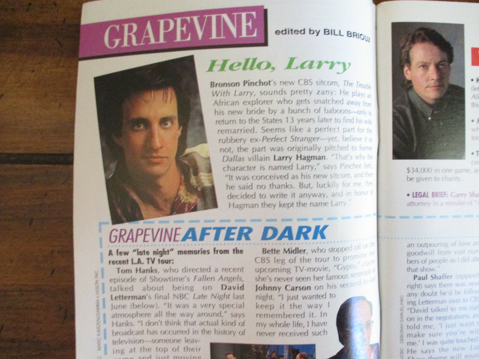 1993 TV Guide(DR QUINN MEDICINE WOMAN/DAVID LETTERMAN/BERNIE BARROW ...