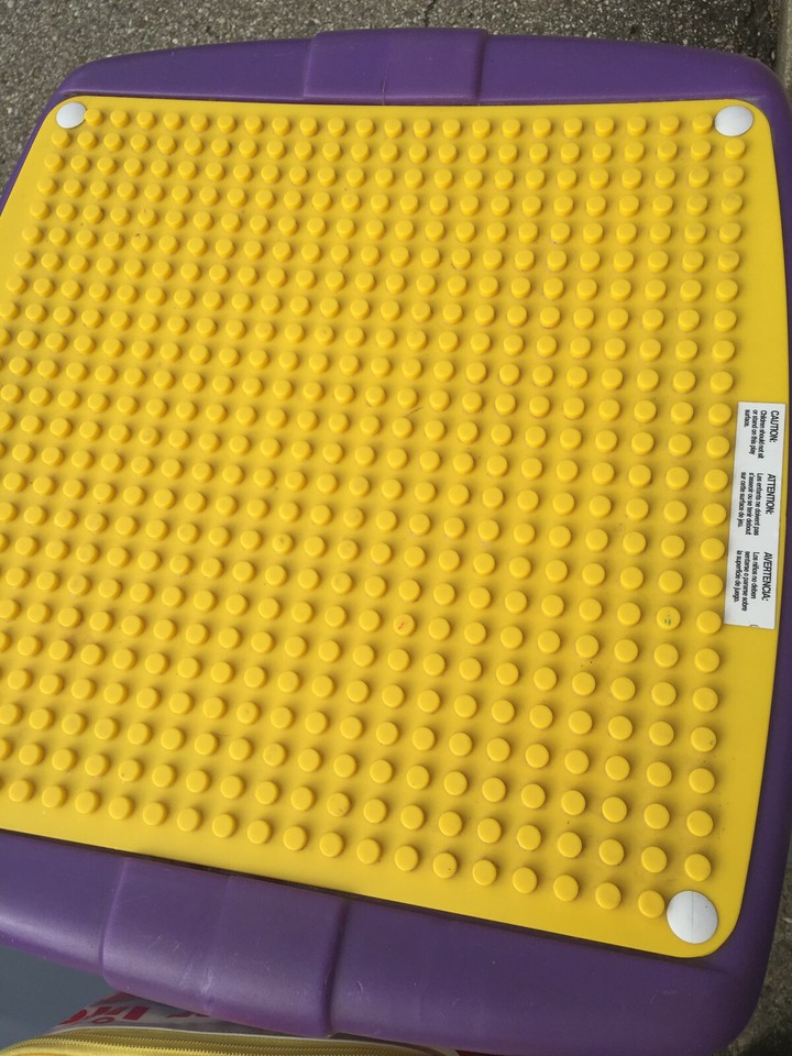 STEP 2 Table w/ Mega Blocks Assorted Parts and Pieces | eBay