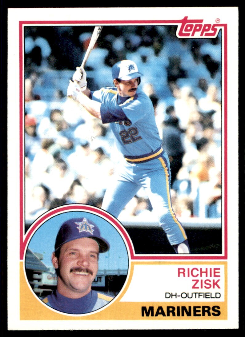 Richie Zisk Topps Mariners For Sale - MAVIN