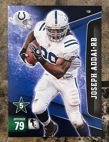 2011 Panini Adrenalyn XL - Joseph Addai card | eBay