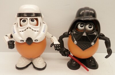 Playskool Mr. Potato Head STAR WARS Darth Vader & Storm Trooper Lot | eBay