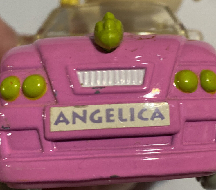 Vintage 1999 Rugrats Angelica & Cynthia Diecast Car Viacom Nickelodeon ...