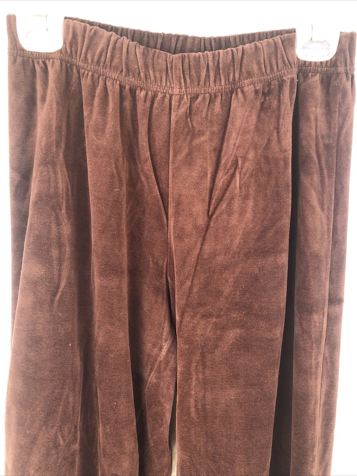 Pappagallo Women’s Petite Medium Soft Pants Caramel Brown Faux Suede | eBay