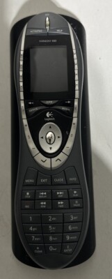 Logitech Harmony 880 Universal Remote Control & Battery Charging Dock ...
