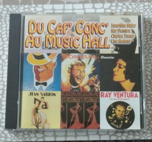 CD DU CAF' CONC' AU MUSIC HALL - Josephine Baker - Ray Ventura ...