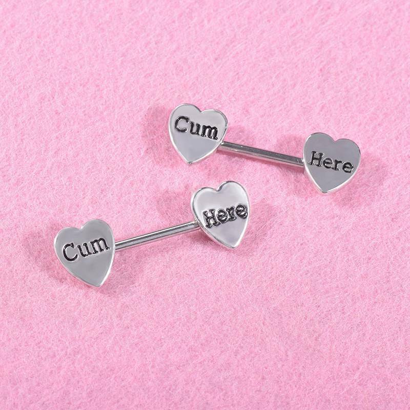 Lick Me Nipple Rings Clearance